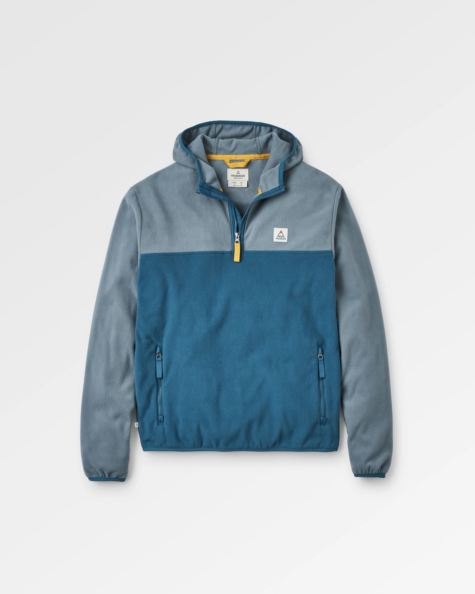Set Off Polar Hooded Fleece Tidal Blue/Storm Grey – Passenger